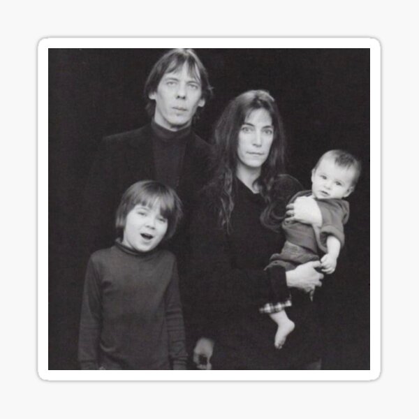 "Patti Smith" Sticker for Sale by Petit-Patrice | Redbubble