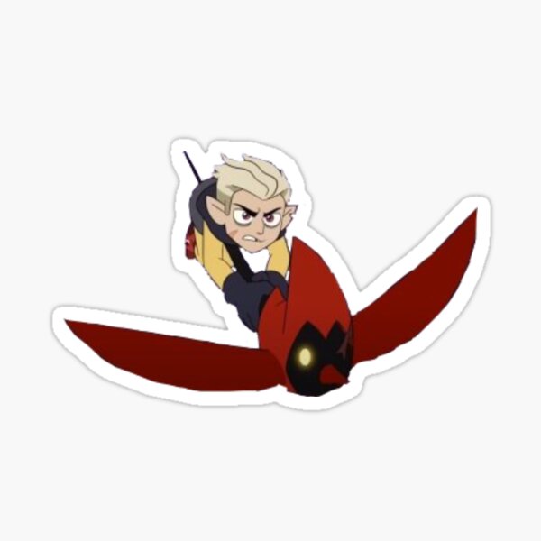 "Hunter and Flapjack the Owl House Flyer Derby" Sticker for Sale by ...