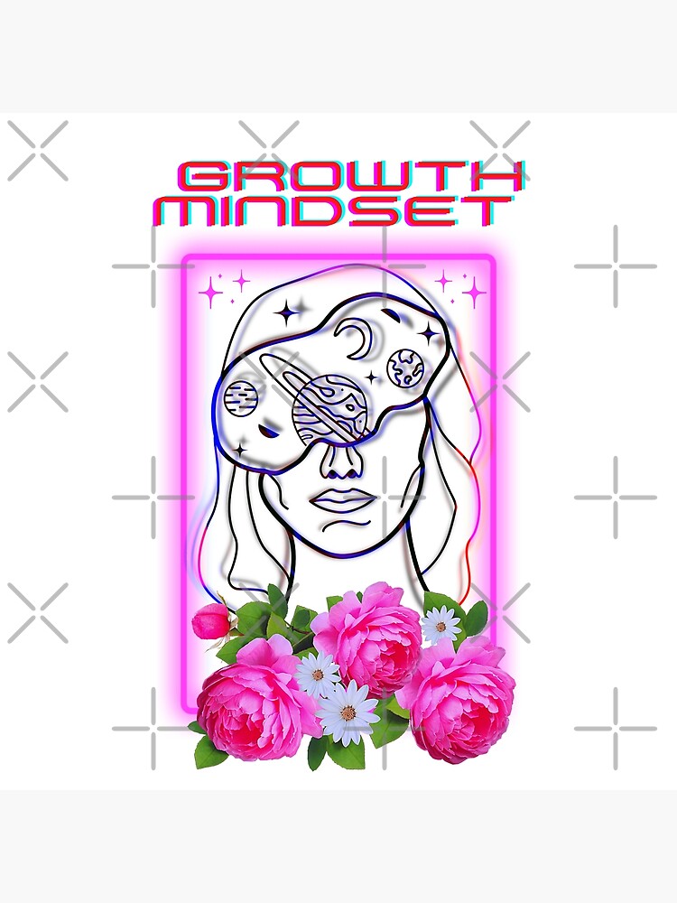 "Growth Mindset Quote, Awe-Inspiring, and Unique High-Resolution Design ...