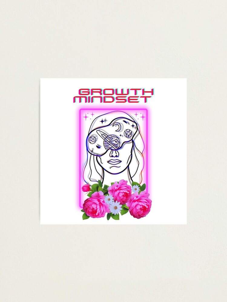 "Growth Mindset Quote, Awe-Inspiring, and Unique High-Resolution Design ...