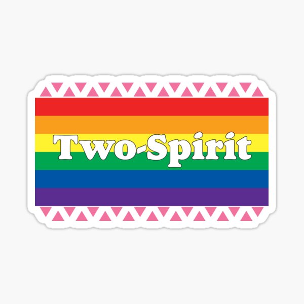 "Two-Spirit Pride flag" Sticker for Sale by ChinookNation | Redbubble