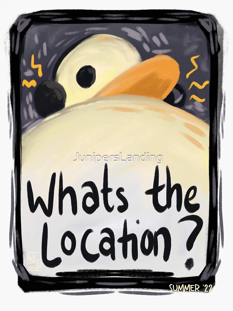 "Dispatch Duck " Sticker for Sale by JunipersLanding | Redbubble