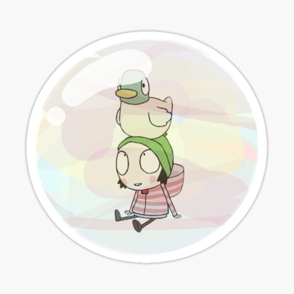 " bubble In Sarah And Duck" Sticker for Sale by MimosaStore | Redbubble