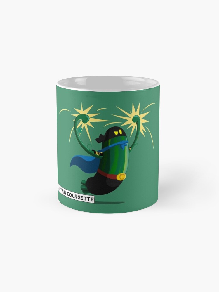 "Captain Courgette (labeled)" Coffee Mug for Sale by ThePeterSimon ...