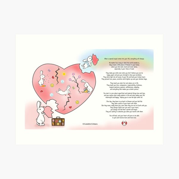 "When a special angel comes into your life, everything will change ...