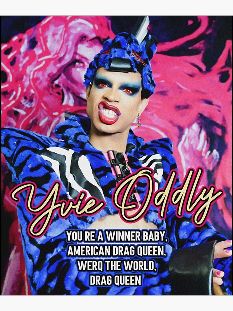 "Yvie Oddly Fans " Poster for Sale by DMartgearShop | Redbubble