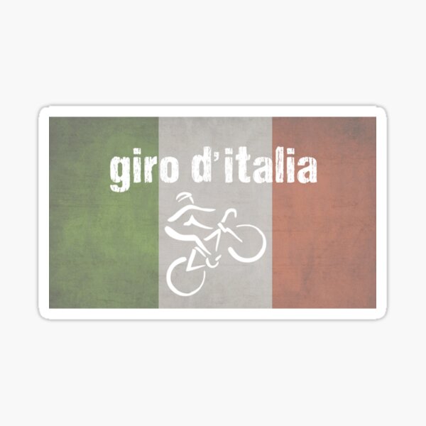 "Giro d_Italia " Sticker for Sale by TeeShopCarts | Redbubble