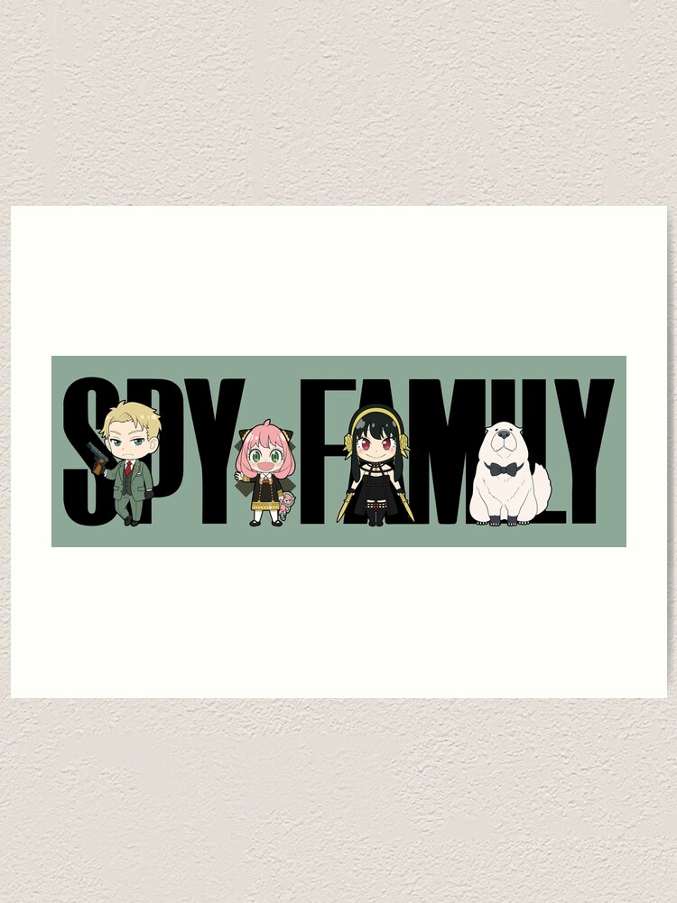 "SPY x FAMILY Forger Chibis" Art Print for Sale by ChibiCheems | Redbubble
