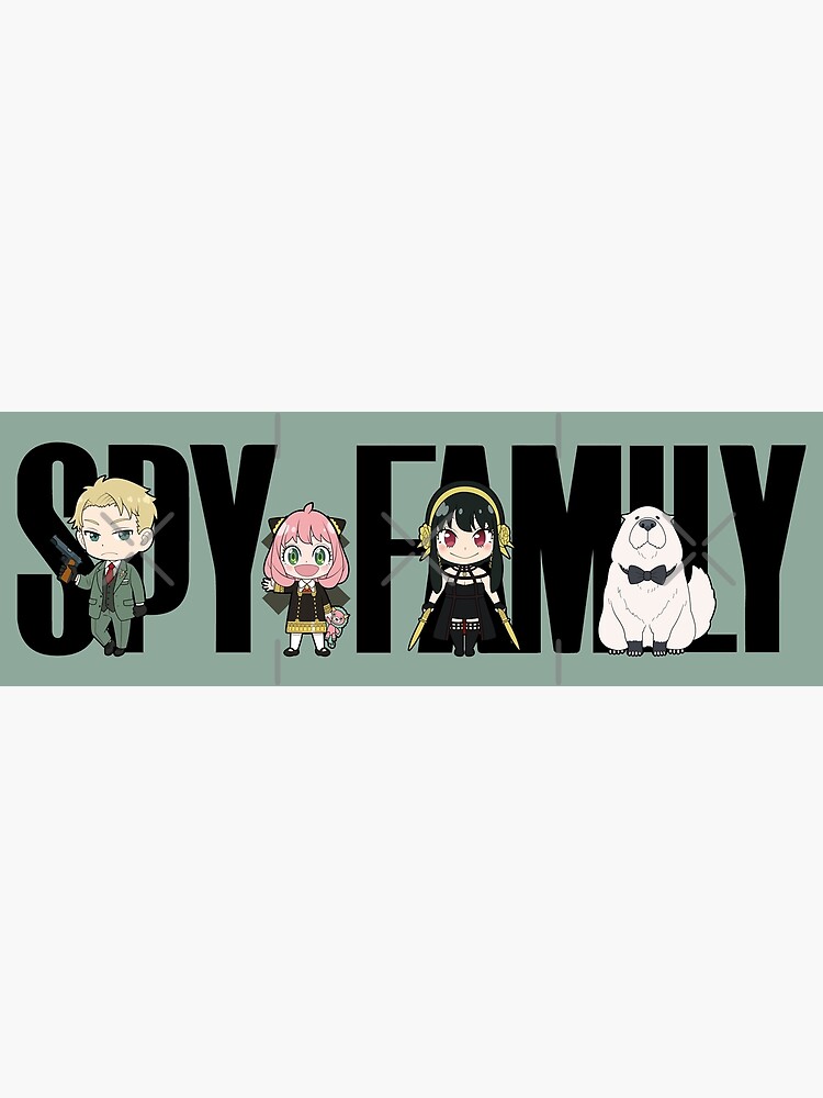 Poster « SPY x FAMILY Forger Chibis », par ChibiCheems | Redbubble