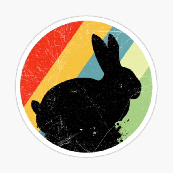 "Bunny Rabbit Animal" Sticker for Sale by XuNHEsta | Redbubble