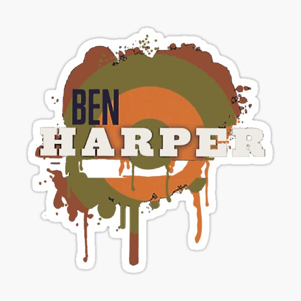 "Ben Harper Dripping Target graphic inspired by Both sides of the ...