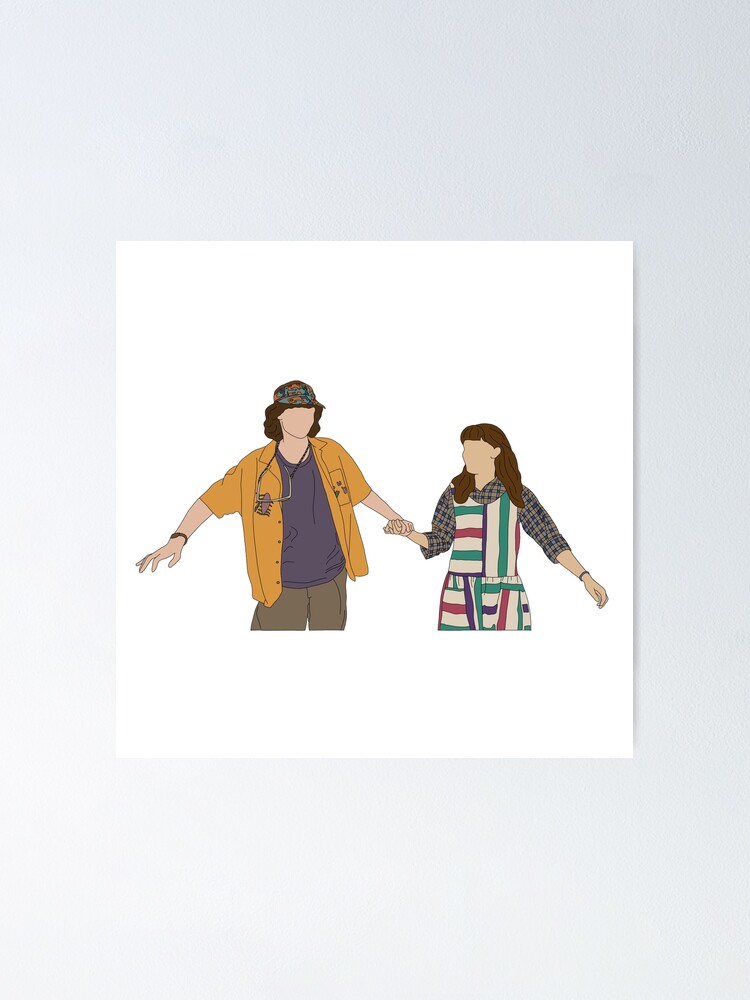 Póster «Mike & Once - Cosas más extrañas 4» de chloee2805 | Redbubble