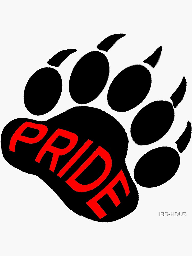 "Gay Bear Pride" Sticker by IBD-HOUS | Redbubble