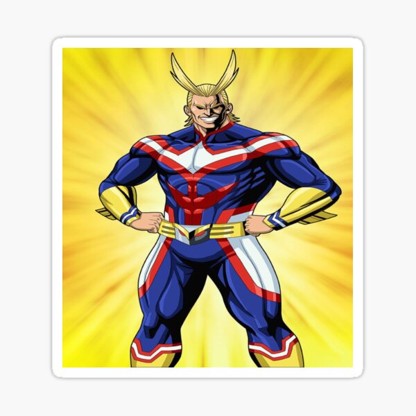 "My Hero Academia All Might" Sticker for Sale by clonart | Redbubble