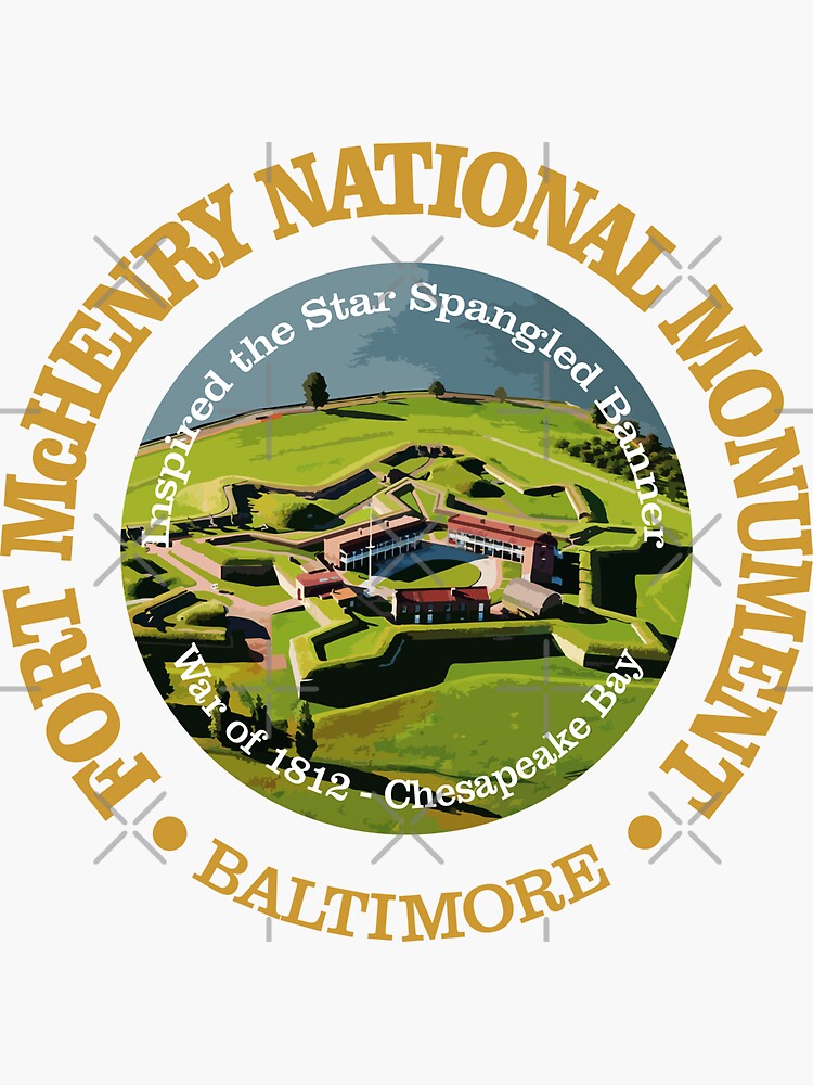 "Fort McHenry National Monument" Sticker for Sale by curranmorgan ...