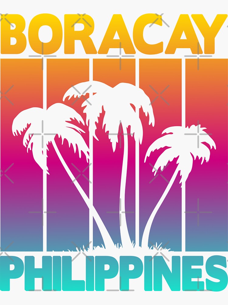 "Boracay Philippines" Sticker by phys | Redbubble