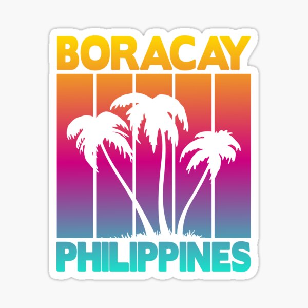 "Boracay Philippines" Sticker by phys | Redbubble
