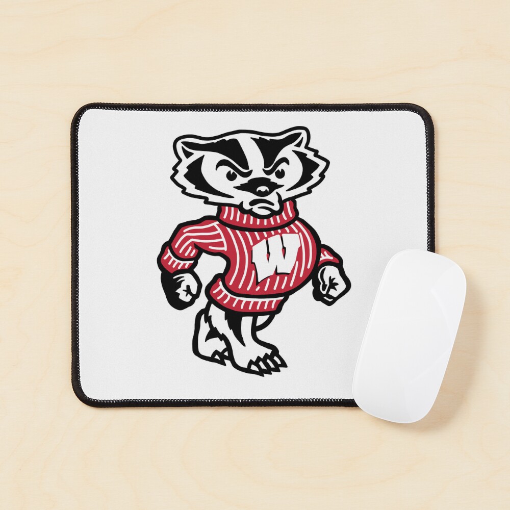 "University of Wisconsin Bucky Red Badger Logo" Art Board Print for ...