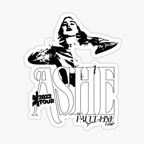 "Ashe The Fault Line black" Sticker for Sale by justinddam | Redbubble