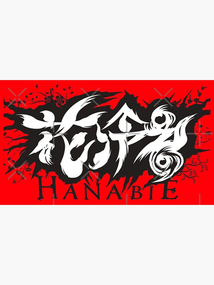 "Hanabie Logo" Poster for Sale by kianparry87 | Redbubble