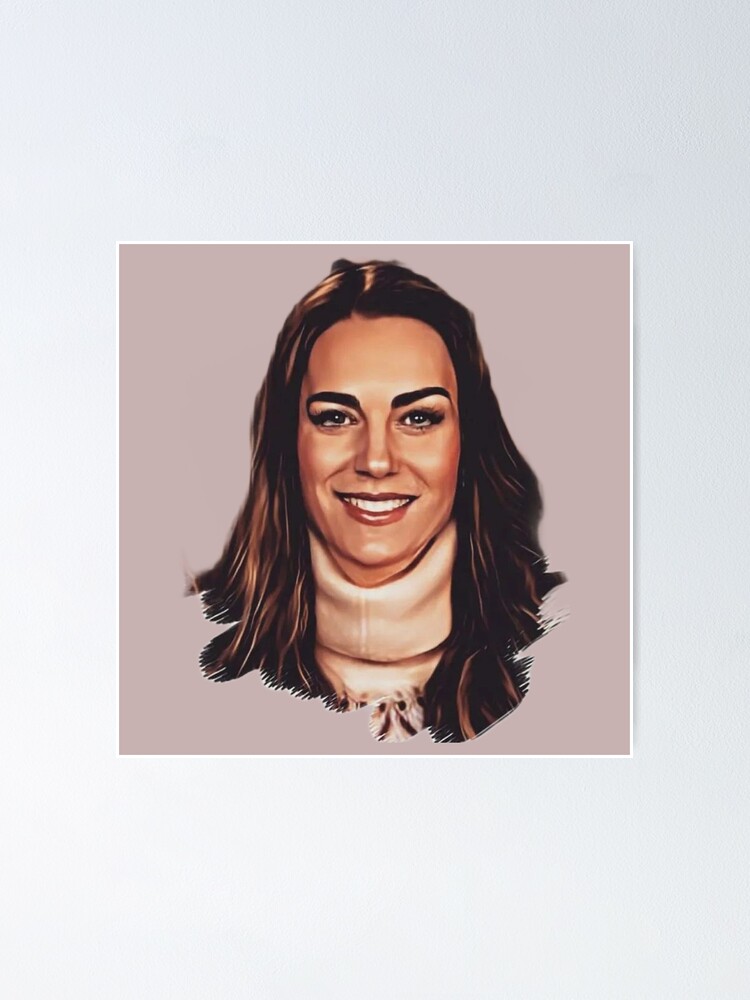"Kate Middleton" Poster for Sale by BookishAgnese | Redbubble