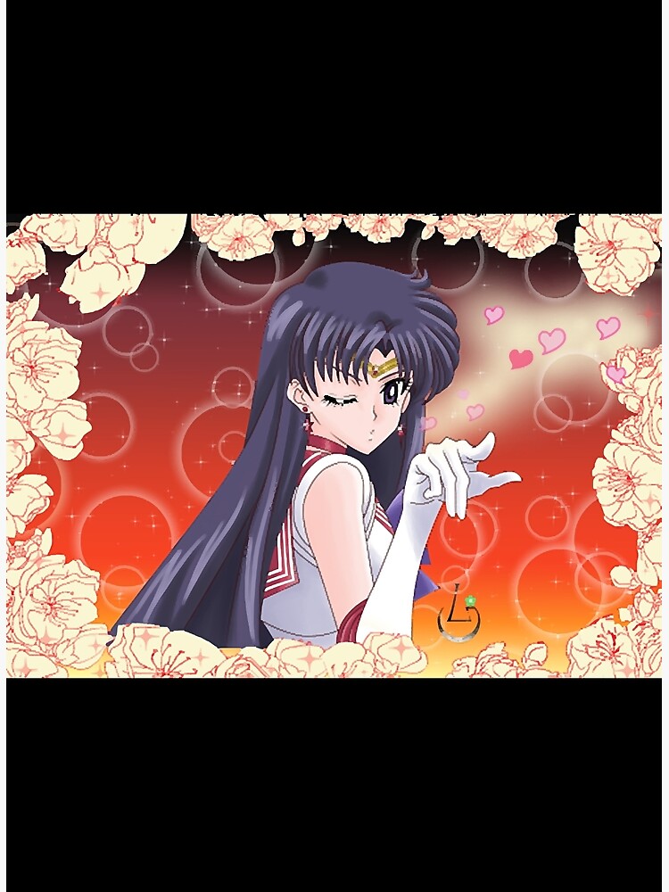 "Sailor Mars Portrait " Poster for Sale by DebbieRic47174 | Redbubble
