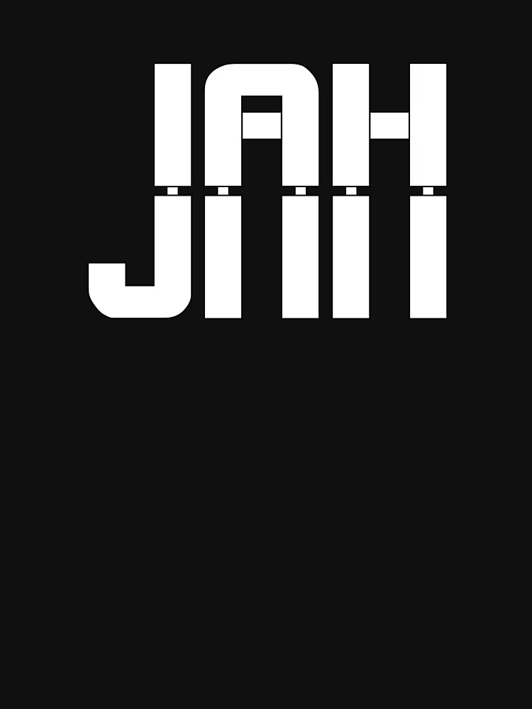 "Jah White Color" T-shirt for Sale by margner | Redbubble | jah t ...