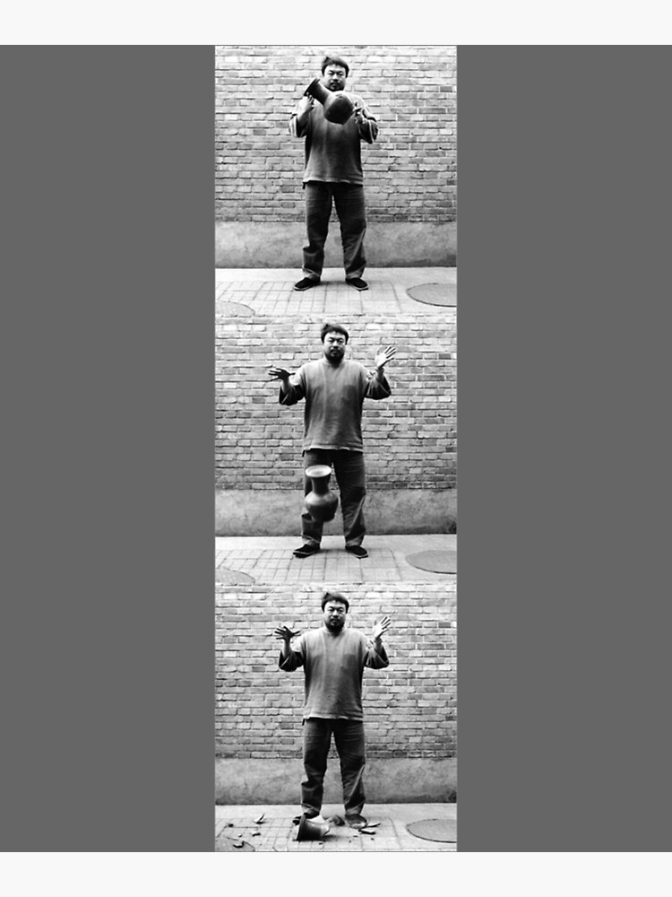 "Ai Weiwei Dropping a Han Dynasty Urn 1995 T " Poster for Sale by ...