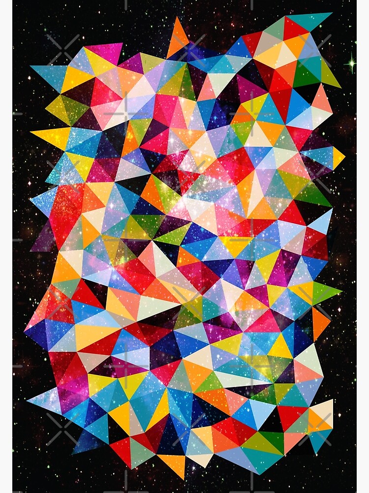 "Space Shapes" Poster by fimbisdesigns | Redbubble
