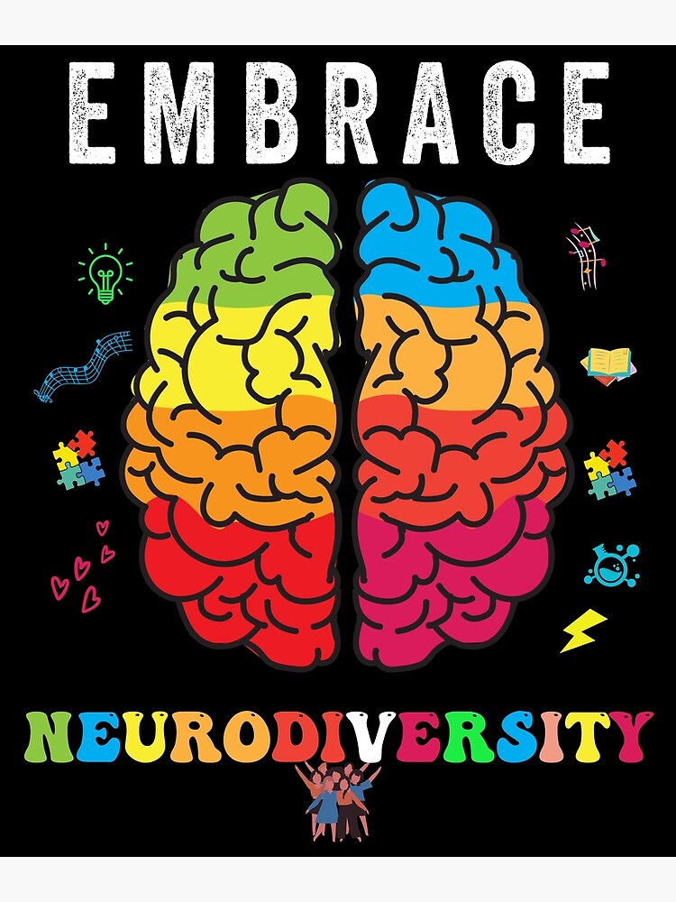 Lámina metálica «celebre la neurodiversidad apoyando la conciencia del ...