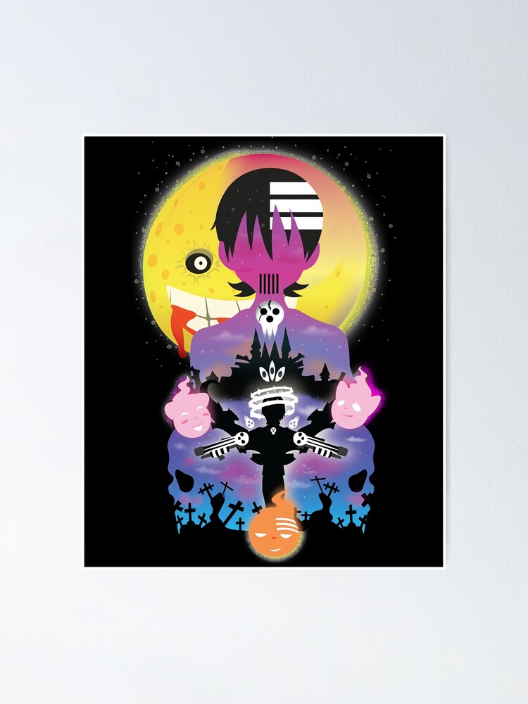 "Death The Kid Soul Resonance" Poster for Sale by RileyDolly | Redbubble