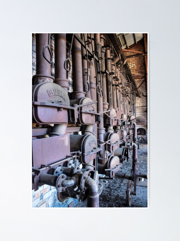 "Furnace stacks" Poster for Sale by shaynetwright | Redbubble