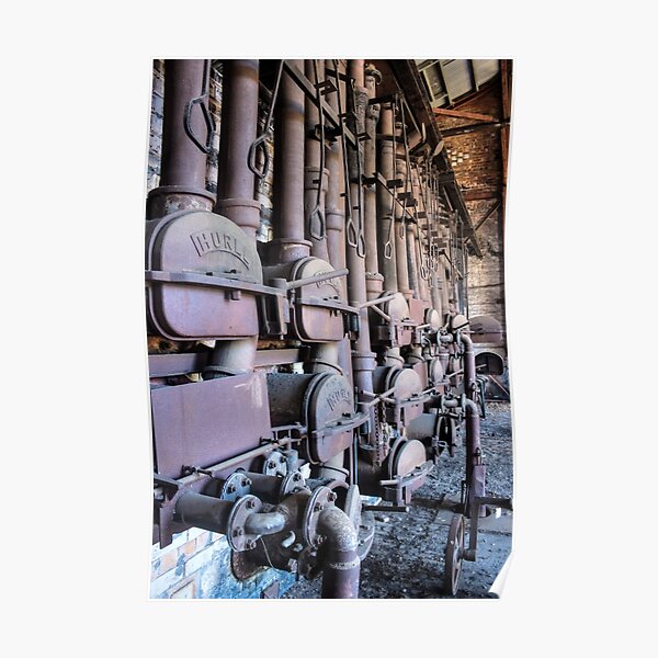 "Furnace stacks" Poster for Sale by shaynetwright | Redbubble