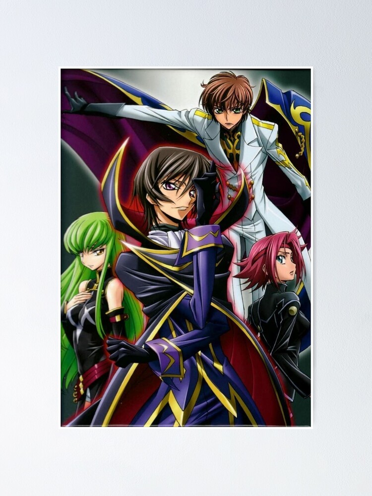 "Code Geass Anime" Poster for Sale by Anime-nez | Redbubble