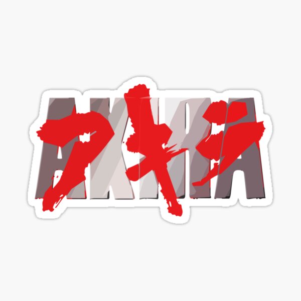 "Akira Anime Essential" Sticker for Sale by KimHolleyn | Redbubble