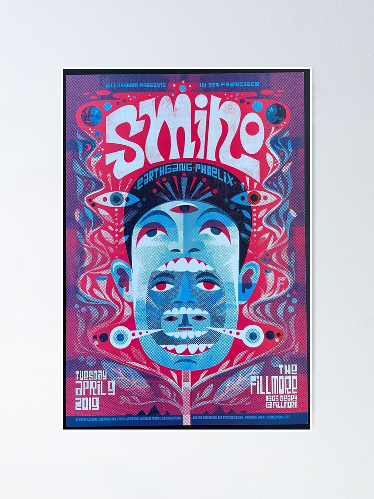 "Canvas Smino Concert Music Poster" Poster for Sale by homarts75 ...