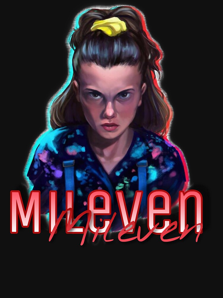 "stranger things -mileven" T-shirt for Sale by lorenkleinse | Redbubble ...