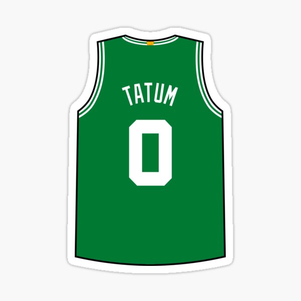 "Jayson Tatum Icon Jersey" Sticker for Sale by designsheaven | Redbubble