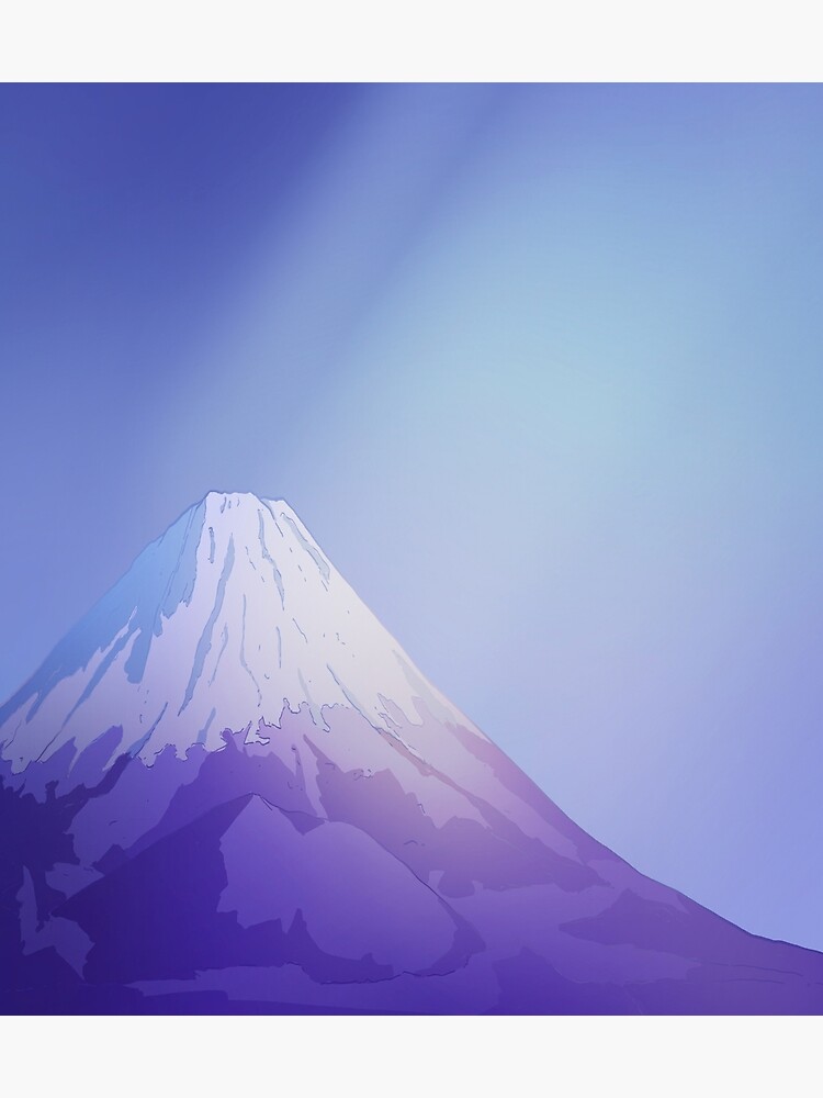 "Monut Fuji | Classic Fuji | Fuji Landscape | Fuji ukiyo e art style ...