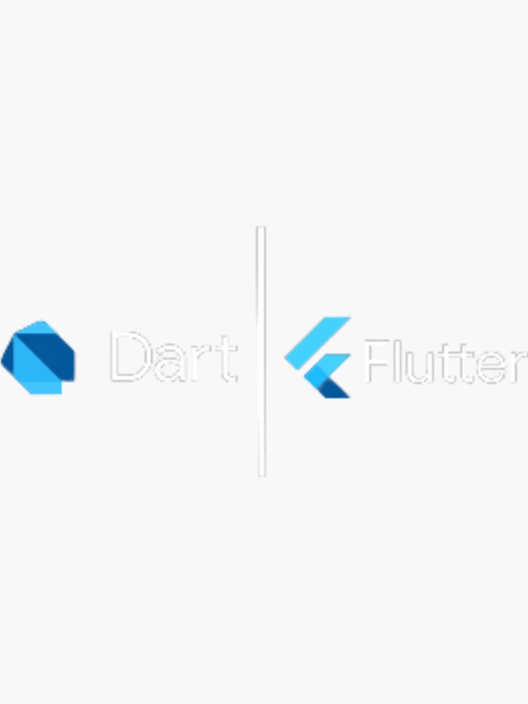 "flutter dash" Sticker for Sale by lovelymember | Redbubble