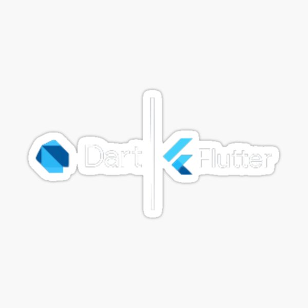 "flutter dash" Sticker for Sale by lovelymember | Redbubble