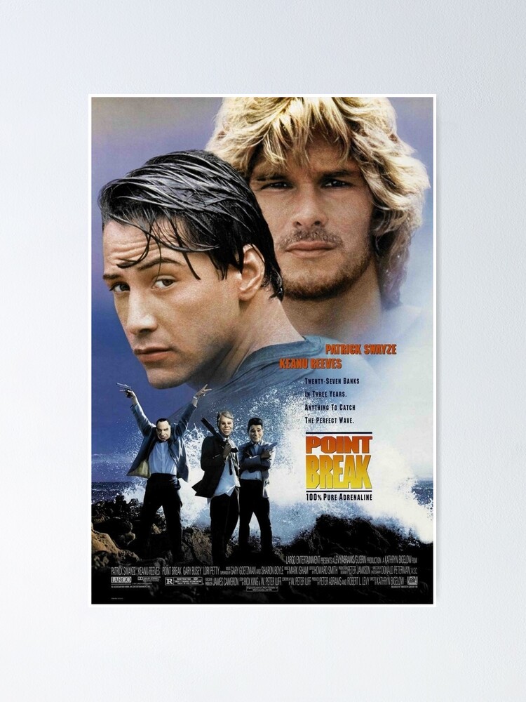 "Point Break (1991)" Poster for Sale by chairesmarri | Redbubble