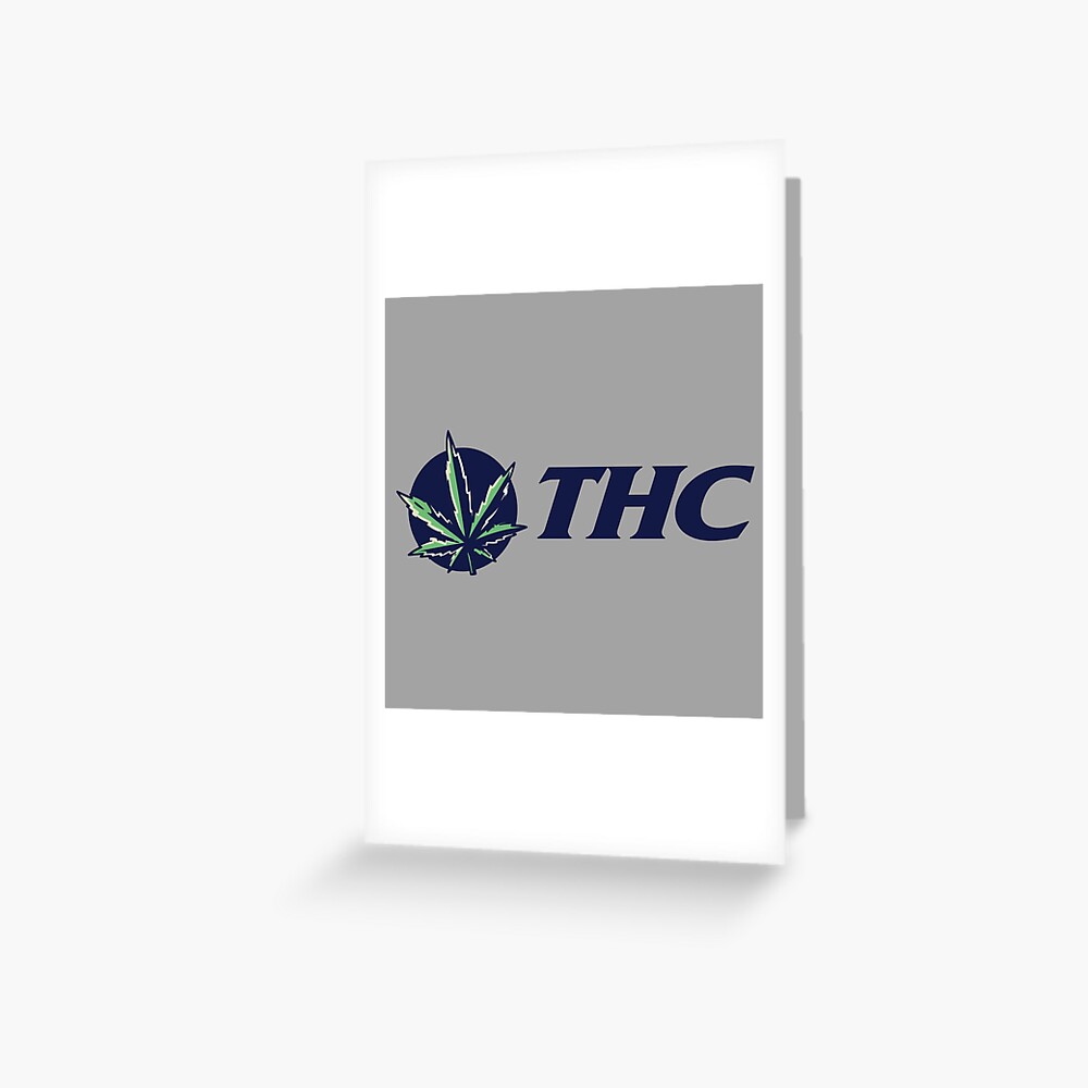 "THC / KFC - parody logo" Greeting Card by CabbageNClouds | Redbubble