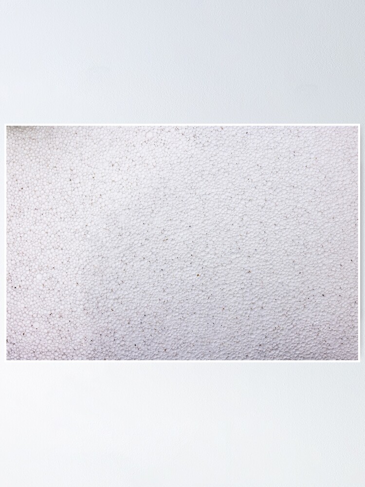 "Close-up background of an old polystyrene isolation panel" Poster for ...