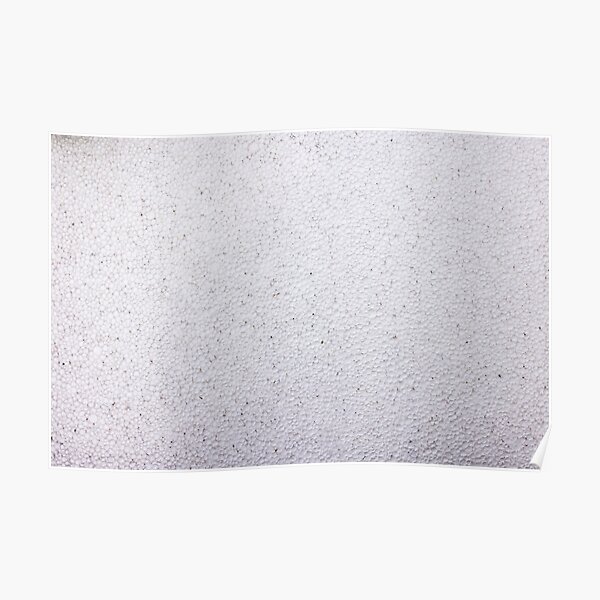 "Close-up background of an old polystyrene isolation panel" Poster for ...