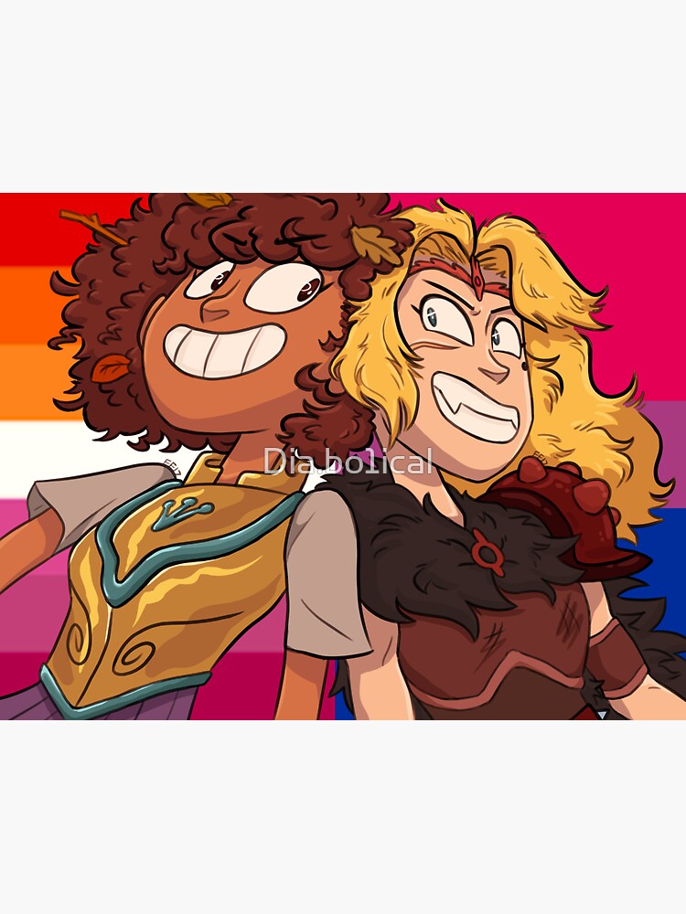 "Sashanne Screenshot Redraw (Amphibia)" Sticker for Sale by FireFERN171 | Redbubble