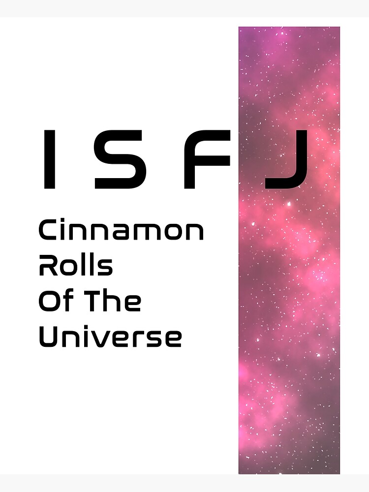 "ISFJ Space Design" Poster for Sale by mbtimes | Redbubble