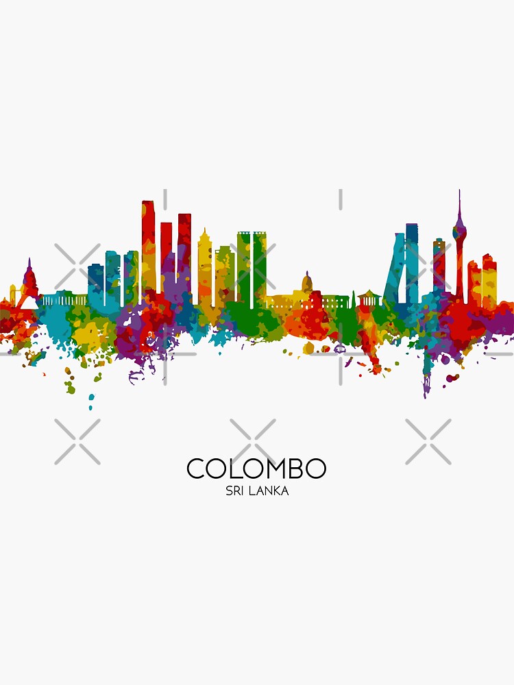 "Colombo" Sticker for Sale by ceyloneye | Redbubble