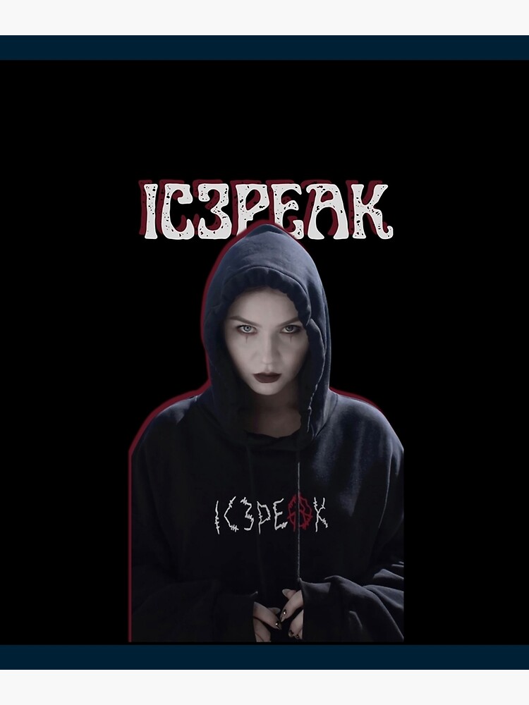 "IC3PEAK Nastya Sleeveless Top" Poster for Sale by MunsterIce | Redbubble