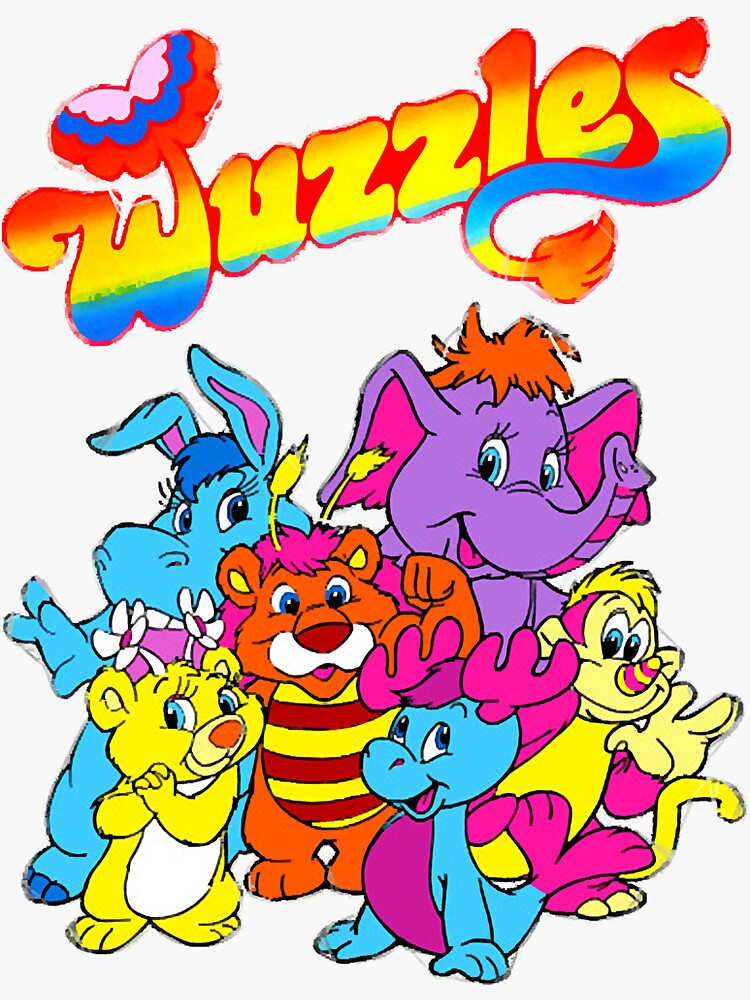 "The Wuzzles" Sticker for Sale by Squeamish210 | Redbubble